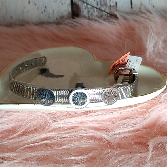 Djoy | Jewelry | Diamond Accent Tree Of Life Bracelet 925 Silver | Poshmark